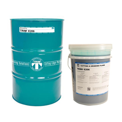 Active Cutting Fluids - TRIM® E206 - Long-life Emulsion WATER SOLUBLE ...